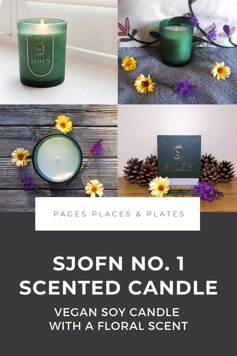Sjofn No. 1 Scented Candle | Luxury Floral Candle With An Affordable ...